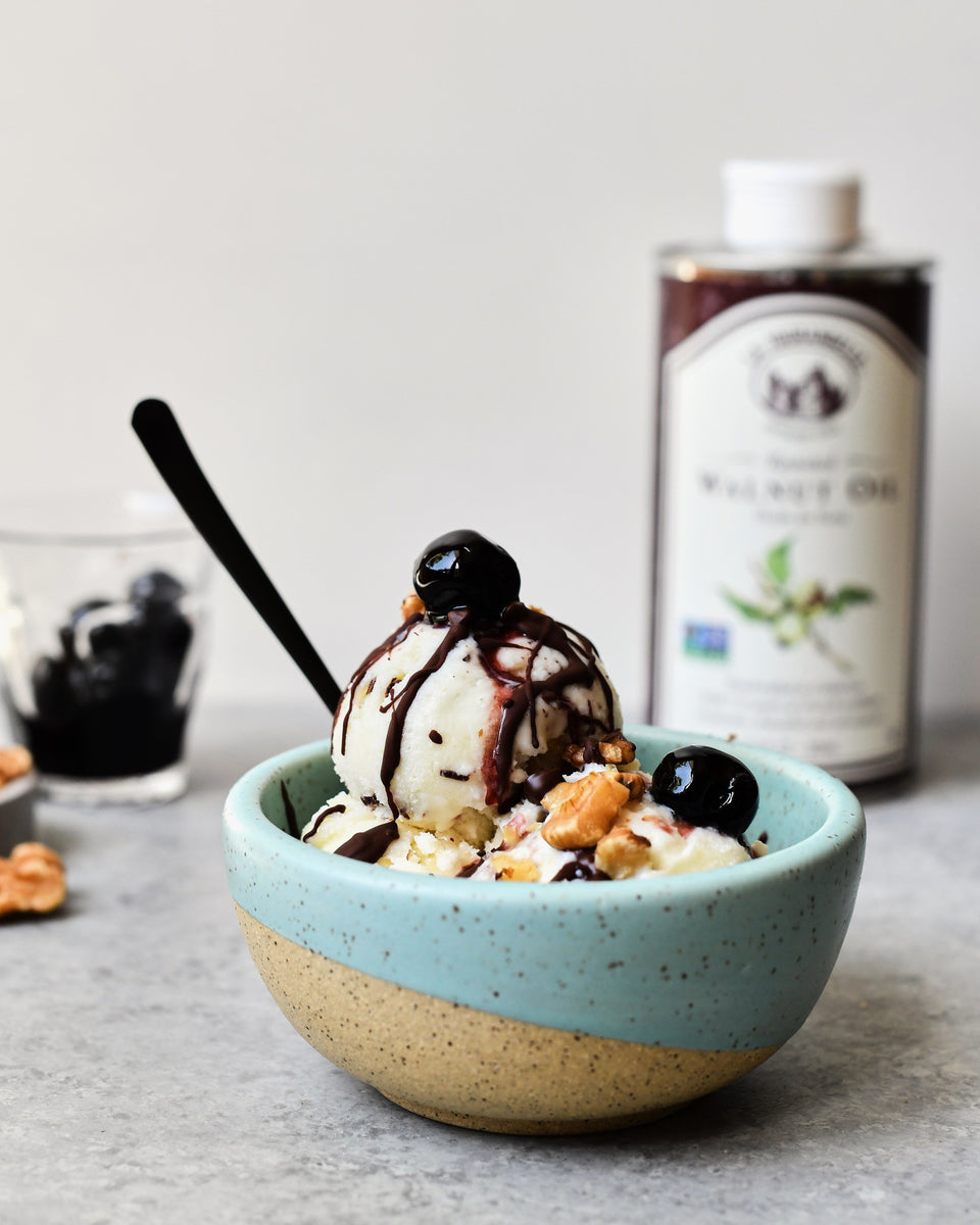 Walnut Ice Cream Sundae – La Tourangelle
